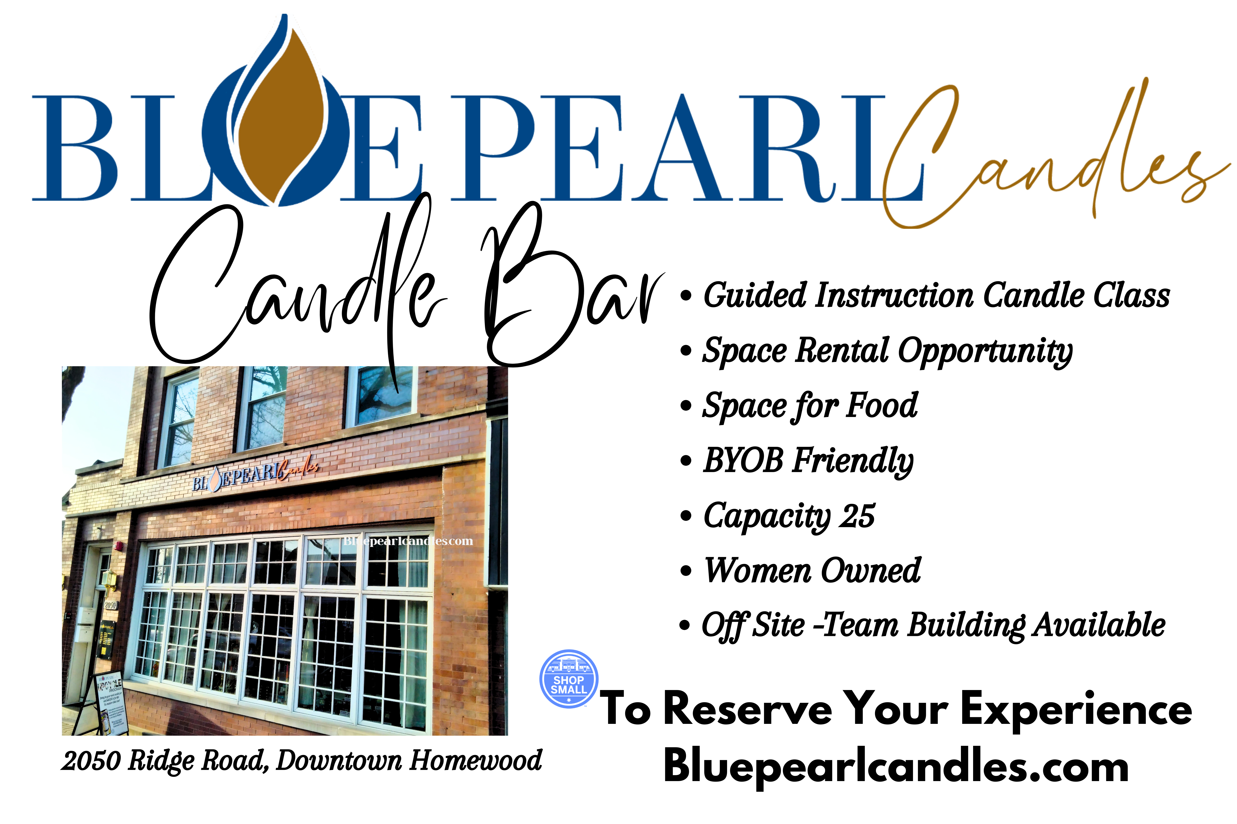 CANDLE BAR – Blue Pearl Candles